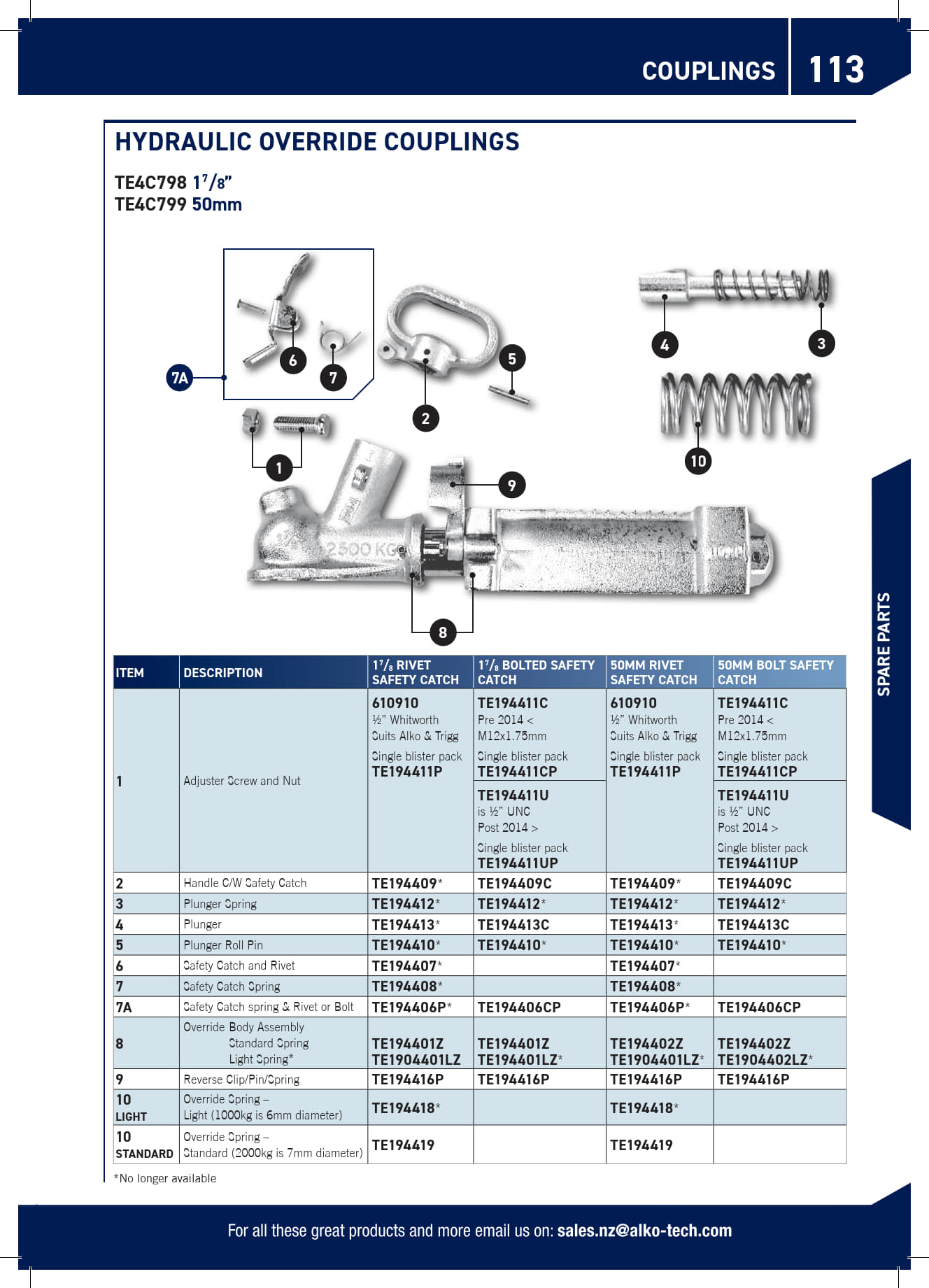 TRAILER COUPLINGS | CM Trailer Parts | New Zealand Trailer Parts ...